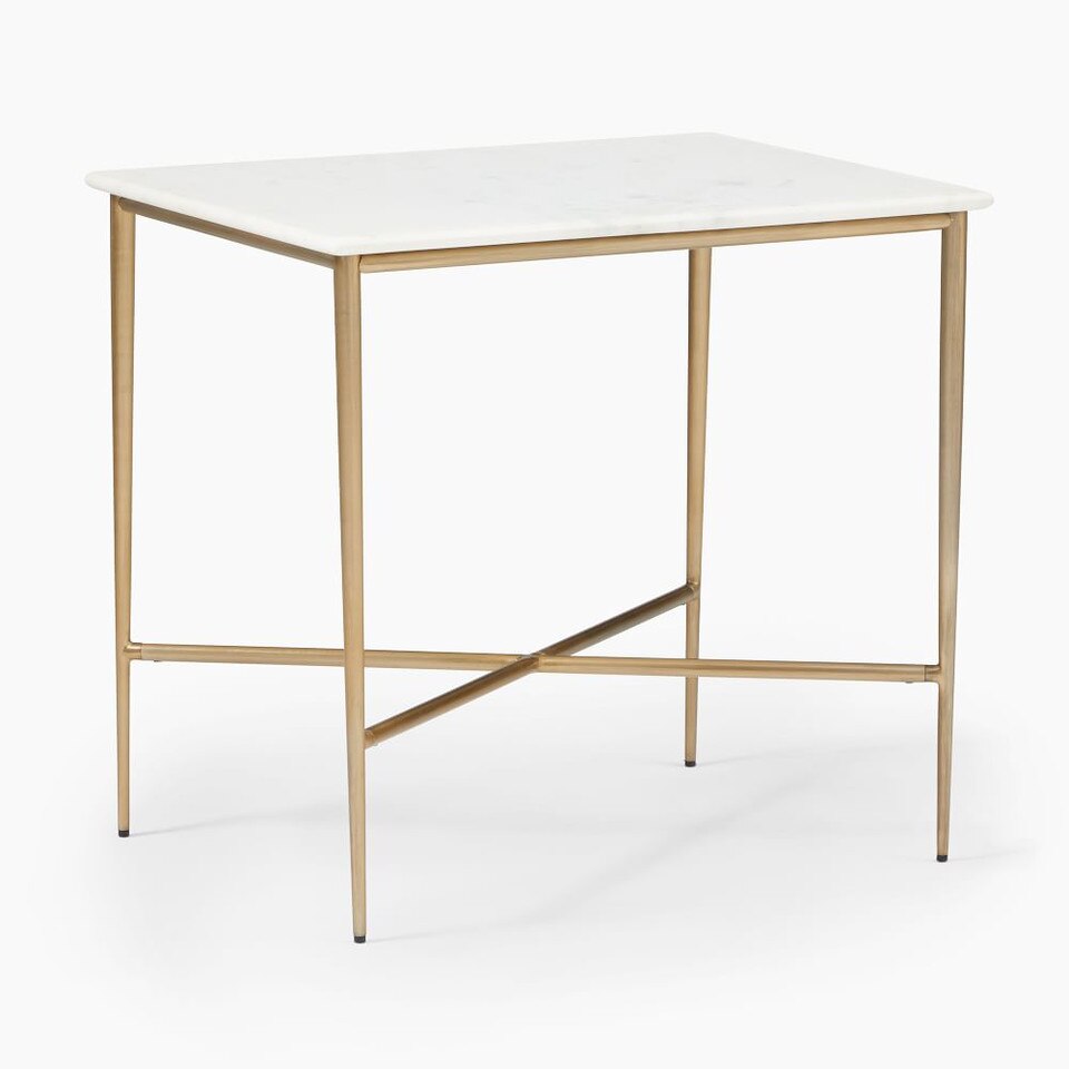 Neve Marble Side Table | West Elm UK